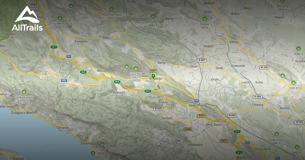 Best historic site trails in Vrgorac | AllTrails