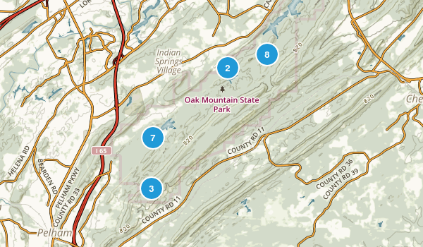 Best Trails in Oak Mountain State Park - Alabama | 419 Photos & 266 ...