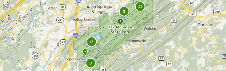 Best trails in Oak Mountain State Park, Alabama | AllTrails