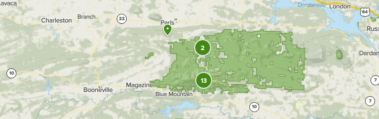 Best 10 Trails in Mount Magazine State Park | AllTrails