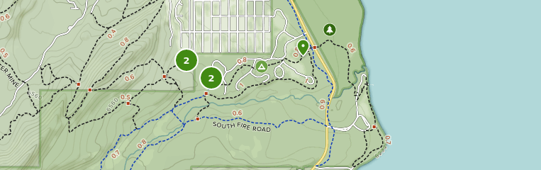 Best Trails in Ed Z'berg Sugar Pine Point State Park - California ...