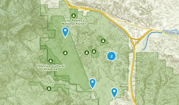 Best Trails in Hungry Valley State Vehicular Recreation Area ...