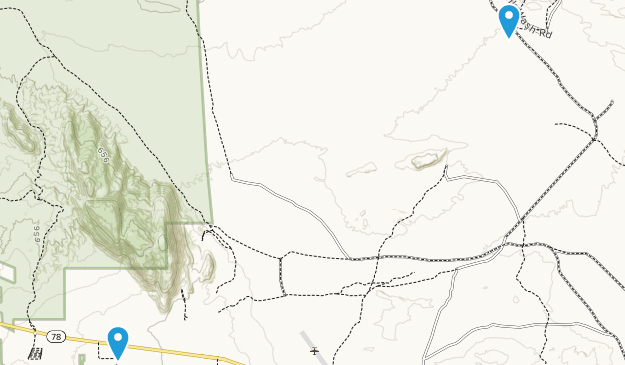 Best Trails in Ocotillo Wells State Vehicular Recreation Area ...