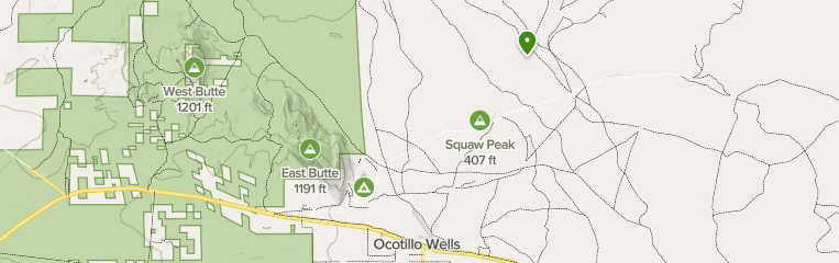 Best trails in Ocotillo Wells State Vehicular Recreation Area ...