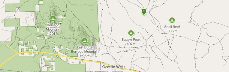 Best 10 Trails in Ocotillo Wells State Vehicular Recreation Area ...