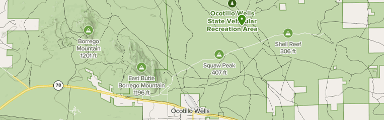 2023 Best trails in Ocotillo Wells State Vehicular Recreation Area ...