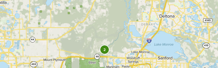 Best trails in Lower Wekiva River Preserve State Park: Map, Details ...