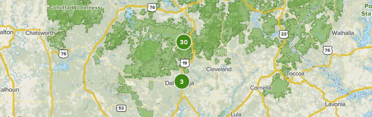 Best 10 Trails in Vogel State Park: Map, Details | AllTrails