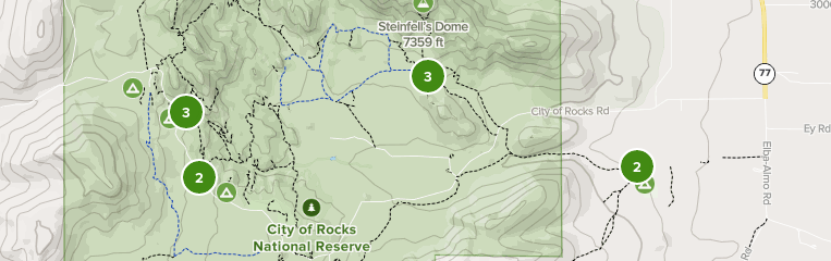 Best 10 Trails in City of Rocks National Reserve | AllTrails