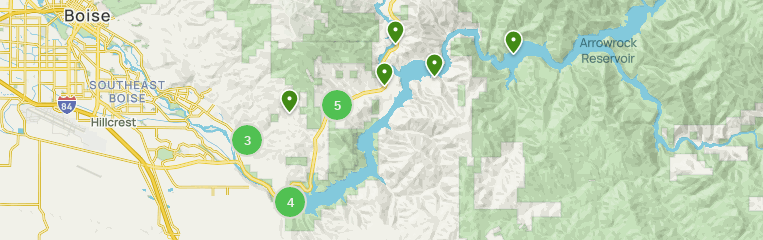 Bedste vandreture og ruter i Lucky Peak State Park | AllTrails