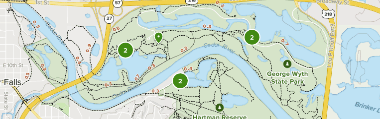 Best 10 Trails in George Wyth State Park | AllTrails