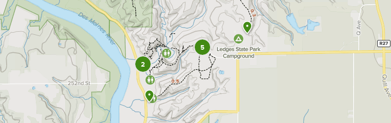 Best 10 Trails in Ledges State Park: Map, Details | AllTrails