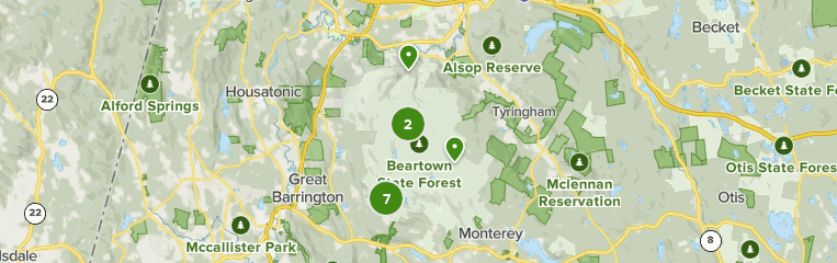 2023 Best 10 Trails in Beartown State Forest | AllTrails