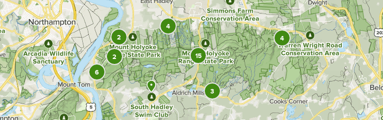 Bedste 10 ruter i Mount Holyoke Range State Park | AllTrails