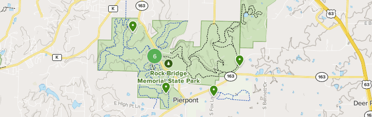 2023 Best 10 Trails in Rock Bridge Memorial State Park | AllTrails