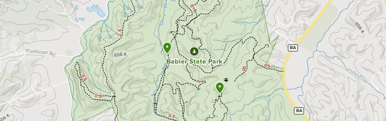 Best Trails in Dr. Edmund A. Babler Memorial State Park - Missouri ...