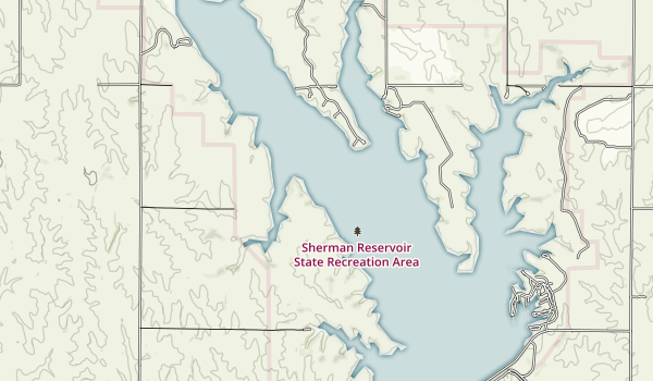 Truman Reservoir Area Map
