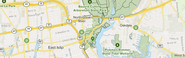 Best Trails in Bayard Cutting Arboretum State Park: Map, Details ...