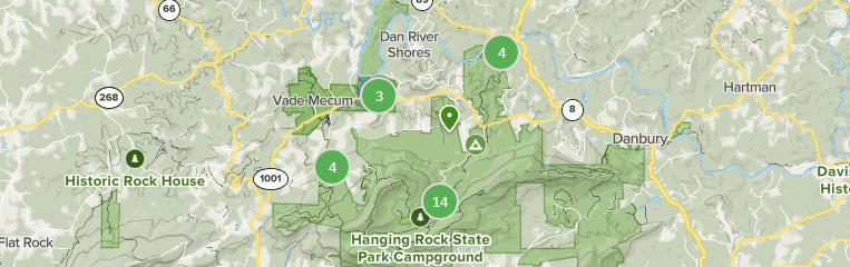 2023 Best 10 Trails in Hanging Rock State Park | AllTrails