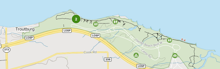 Bedste ruter i Hamlin Beach State Park | AllTrails