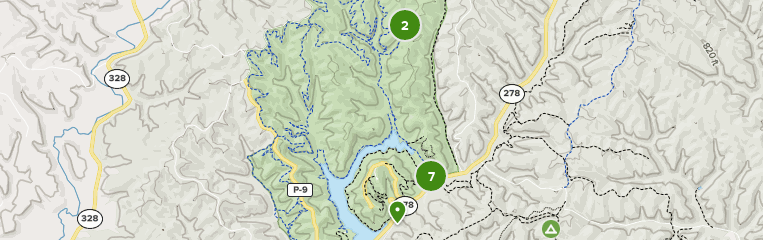 2023 Best 10 Trails in Lake Hope State Park | AllTrails