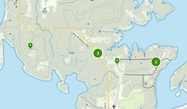 Best Trails in Lake Eufaula State Park - Oklahoma | AllTrails