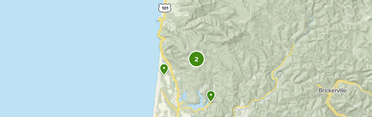 Best Trails in Heceta Head Lighthouse State Scenic Viewpoint - Oregon ...