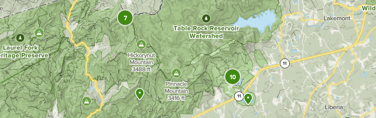 Best 10 Trails in Table Rock State Park: Map, Details | AllTrails