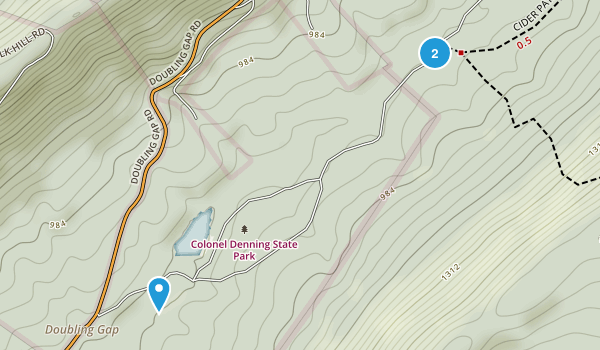 Best Trails in Colonel Denning State Park - Pennsylvania | AllTrails