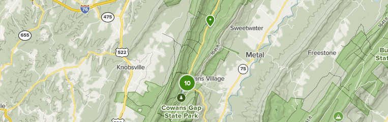 Best 10 Trails in Cowans Gap State Park | AllTrails