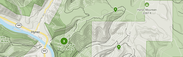 De beste routes in Hyner View State Park | AllTrails