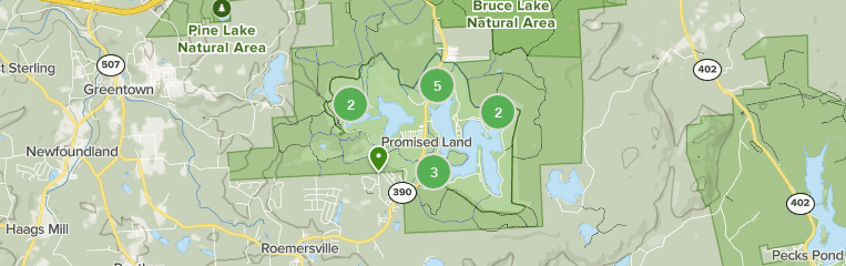 Best 10 Trails in Promised Land State Park | AllTrails