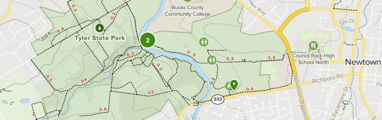 Best trails in Tyler State Park, Pennsylvania | AllTrails