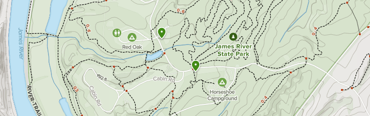 Best trails in James River State Park, Virginia | AllTrails