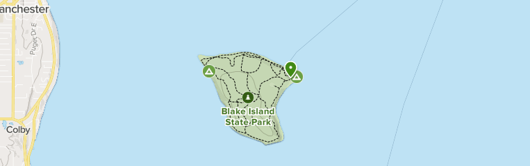 Best 10 Trails in Blake Island State Park | AllTrails