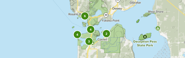 Best 10 Trails in Deception Pass State Park | AllTrails