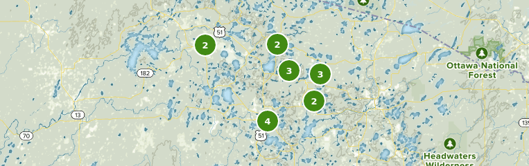 Best Trails in Northern Highland - American Legion State Forest ...
