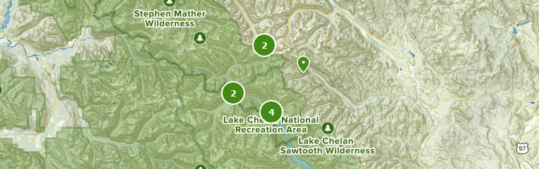 Best Trails in Lake Chelan National Recreation Area - Washington ...