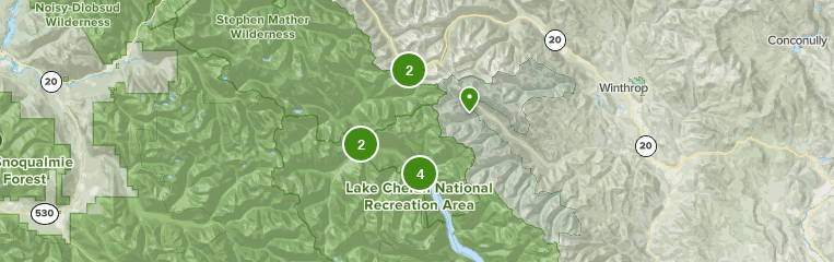 Best Trails in Lake Chelan National Recreation Area - Washington ...