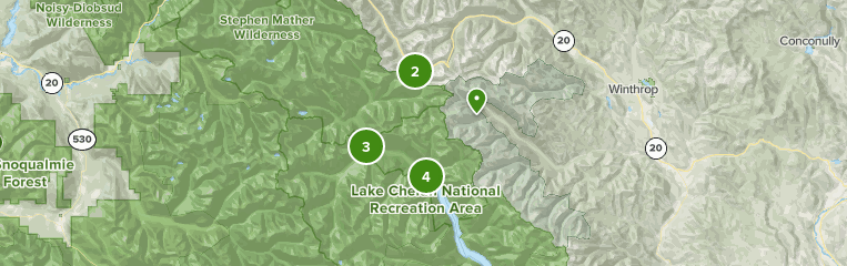 Best Trails in Lake Chelan National Recreation Area - Washington ...