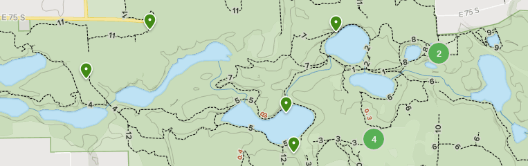 2023 Best 10 Trails in Chain O' Lakes State Park | AllTrails