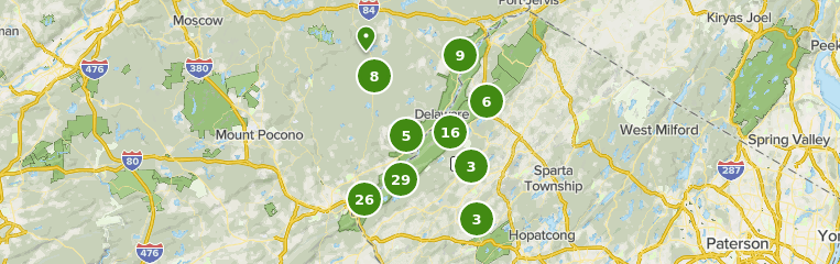 Best Trails in Delaware Water Gap National Recreation Area ...