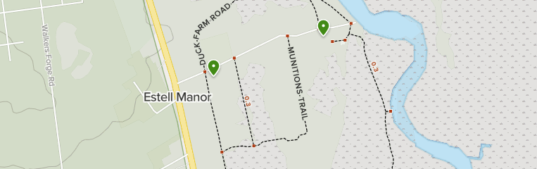 Estell Manor Map