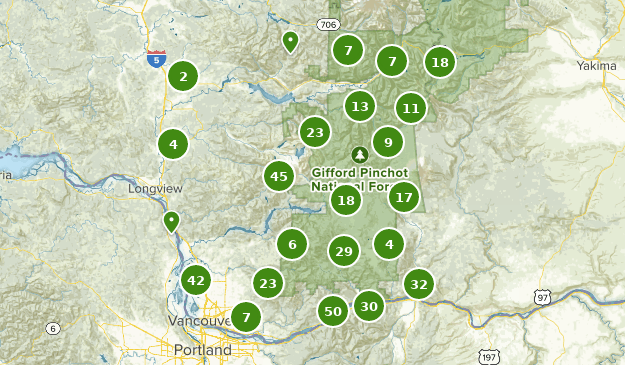 Best Trails in Gifford Pinchot National Forest - Washington | AllTrails