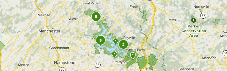 Best 10 Trails in Prettyboy Reservoir Park | AllTrails