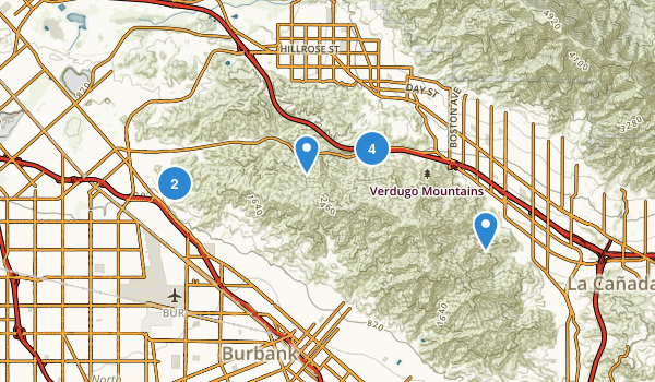 La Tuna Canyon Fire Map - United States Map