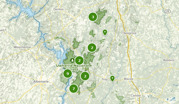 Best Trails in Uwharrie National Forest - North Carolina | AllTrails