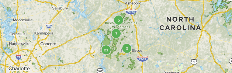 2023 Best 10 Trails in Uwharrie National Forest | AllTrails