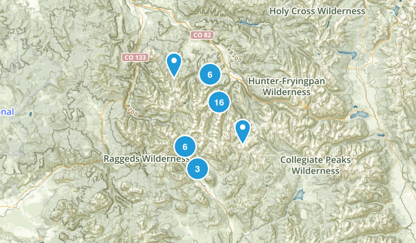 Best Trails in Maroon Bells Snowmass Wilderness - Colorado | 1440 ...