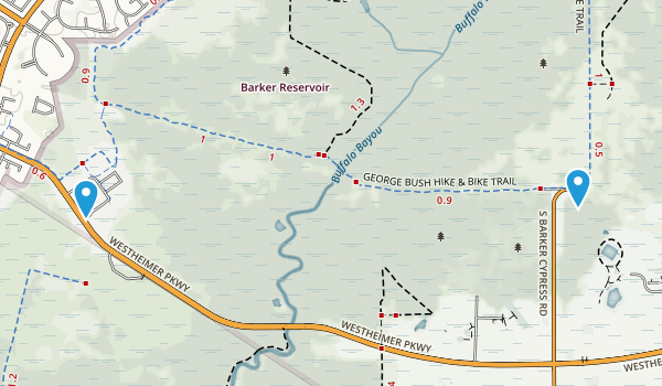 Best Trails in George Bush Park - Texas | AllTrails